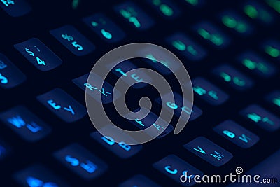 Hi Tech Computer Mechanical Keyboard With Backlight Rgb Illumination ...