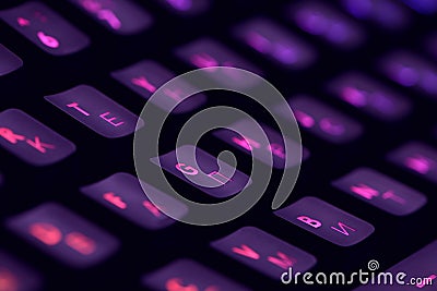 Hi Tech Computer Mechanical Keyboard With Backlight Rgb Illumination ...