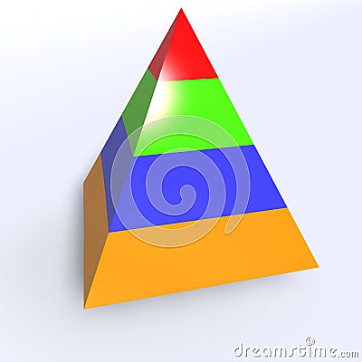 Hierarchy Pyramid Royalty-Free Illustration | CartoonDealer.com #10093746