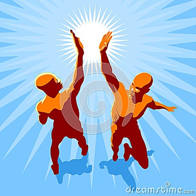 High 5 Stock Photos - Image: 20043063