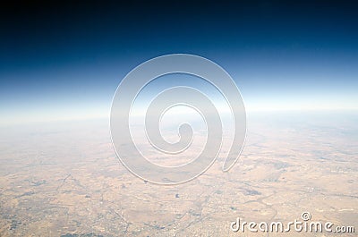 High Altitude View Of The Earth Royalty Free Stock Photography - Image ...