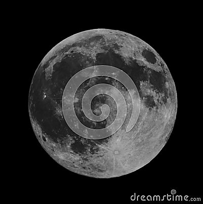 High Resolution Full Moon Royalty Free Stock Images - Image: 12346119