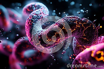 A High-resolution Image Of Chromosomes During Cell Division, With The ...