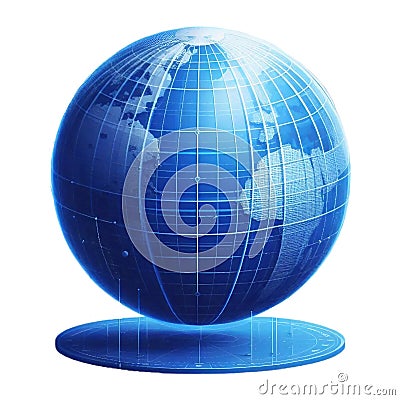 High-Resolution Transparent Earth Globe PNG Featuring Continents ...