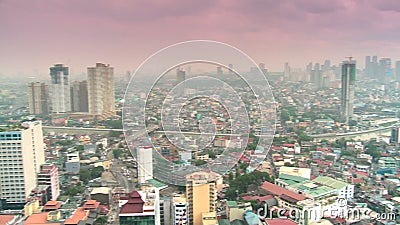 High Rises in Manila, Philippines Stock Footage - Video of urban, area ...