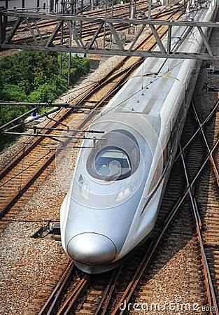 High speed train - Stock Image - Everypixel