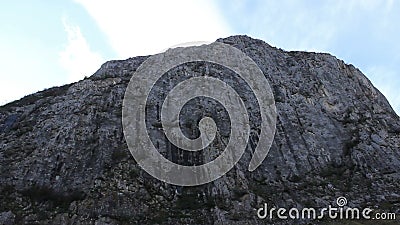 High Steep Rock Wall stock video. Video of ancient, texture - 47818731