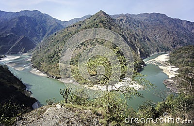 High Valley Ganges River Stock Image - Image: 6591611