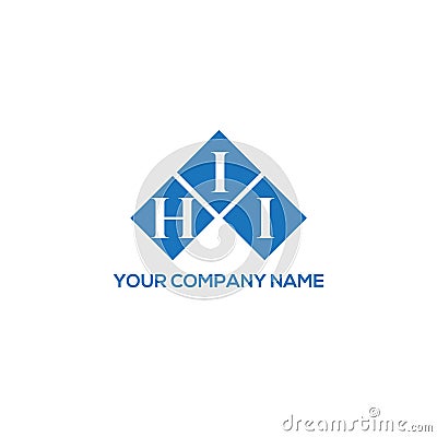 HII Letter Logo Design On WHITE Background. HII Creative Initials ...
