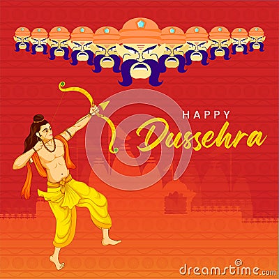 Happy Dussehra Vijayadashami Also Known As Dasahara, Dusshera, Dasara ...