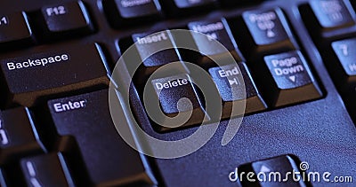 Men Hitting Enter Key on Keyboard Stock Video - Video of enter, stokes ...