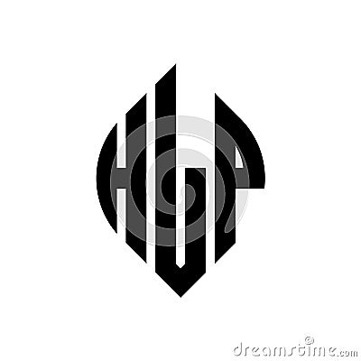 HLP Minimalist And Classic Logo Cartoon Vector | CartoonDealer.com ...