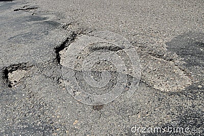 A Hole In The Road. Stock Photography | CartoonDealer.com #14601392