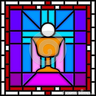 Holy Communion Chalice Royalty-Free Cartoon | CartoonDealer.com #4088810