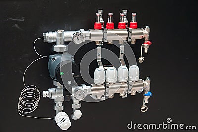 Central Heating Control Panel Stock Photo | CartoonDealer.com #29825826