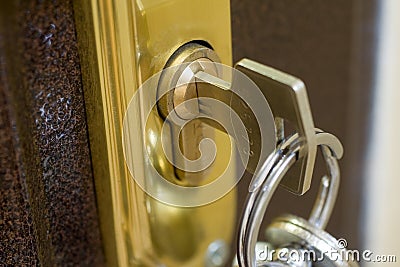 Home Lock And Key Stock Photography - Image: 935482