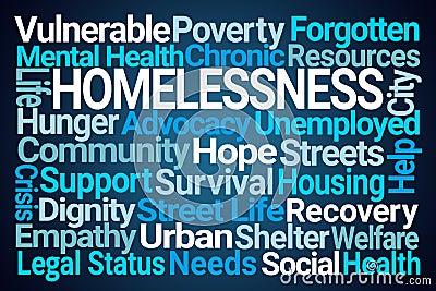 Homelessness Word Cloud Stock Photography | CartoonDealer.com #312667646