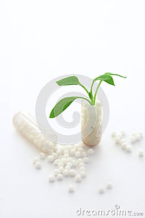 Homeopathy Pills Royalty Free Stock Photos - Image: 4268088
