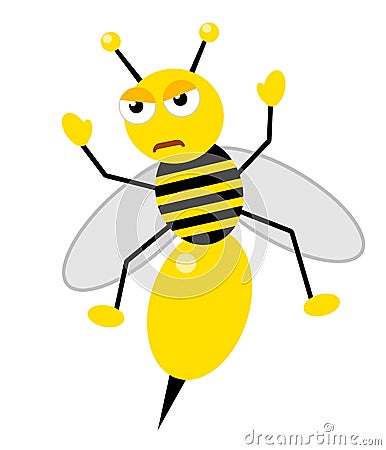 Honey Bee Angry Stock Image - Image: 11612541