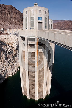 Hoover Dam Intake Tower Stock Photo | CartoonDealer.com #11804712