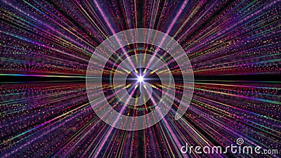 Horizon in Space Particle Light Stock Video - Video of modern, glow ...