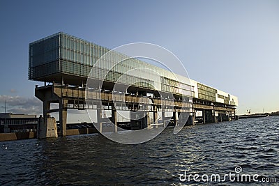 Horizontal Office Building Stock Photo - Image: 7105950