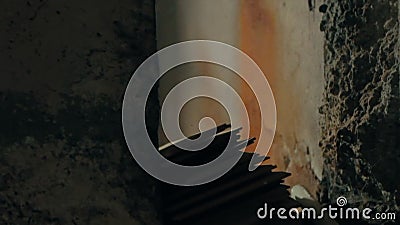 Horror Scary Basement Window Stock Video - Video of manifold, fear ...