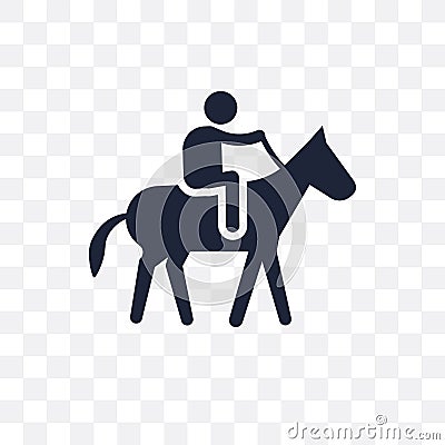 Horse Riding Transparent Icon. Horse Riding Symbol Design From A ...