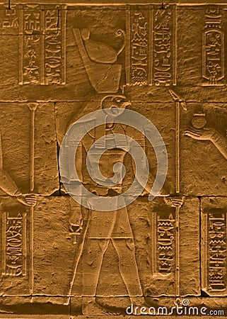 Horus Hieroglyphic Royalty-Free Stock Image | CartoonDealer.com #5025862