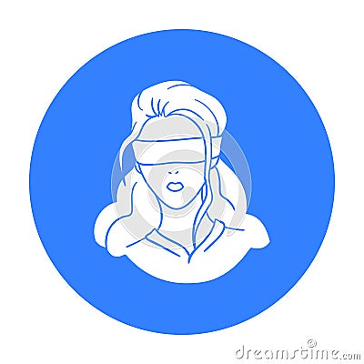 Hostage Icon In Black Style Isolated On White Background. Crime Symbol ...