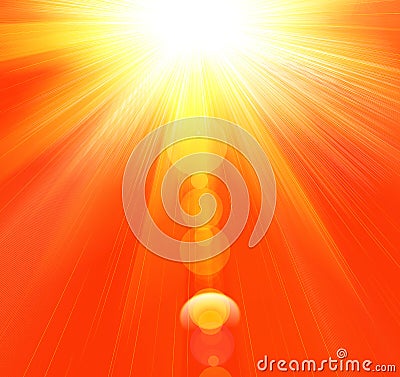 Hot Summer Rays Stock Photo - Image: 8500930