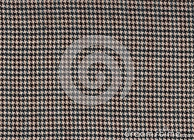 Houndstooth Check Fabric Royalty Free Stock Image - Image: 19938406