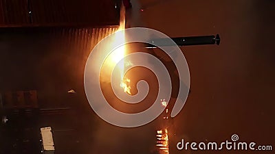 House on Fire. Inferno Conflagration. Stock Footage - Video of ...