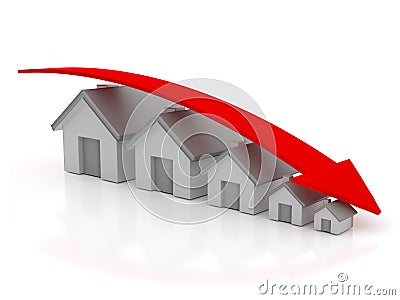 Home Sale Reduced Price Sign Stock Illustration - Illustration of price ...