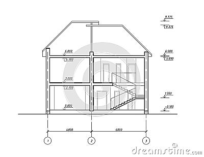 House Section Stock Image - Image: 28036721