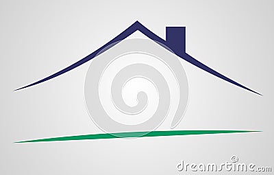 House Sign Logo Royalty Free Stock Images - Image: 13249479