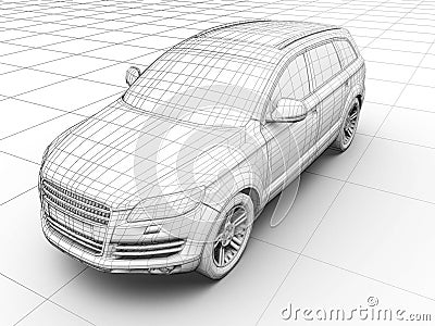 How Car Is Designed Stock Photos - Image: 11454833