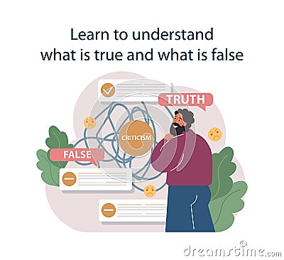 How To Deal With Judgement At Work. Employee Dealing With Pressure ...