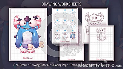 How To Draw A Bull. Step By Step Drawing Tutorial. Draw Guide. Simple ...