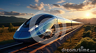 HS2 Train - High Speed 2 Rail Royalty-Free Stock Image | CartoonDealer ...