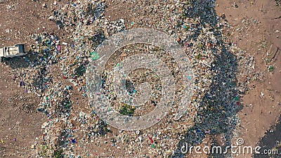 The Huge Garbage Dump, the Ecological Disaster of Our Planet. Stock ...