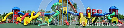 Huge Playground In The Park Royalty Free Stock Photo - Image: 19705425