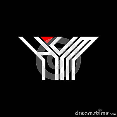 HUM Letter Logo Creative Design With Vector Graphic, HUM Simple And ...