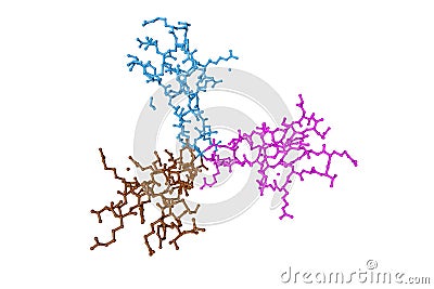 Human Defensin-5 Y27A Mutant Crystal Form 1. Molecular Model Isolated ...