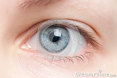 Human Eye Looking To the Left Stock Photo - Image of eyebrow ...