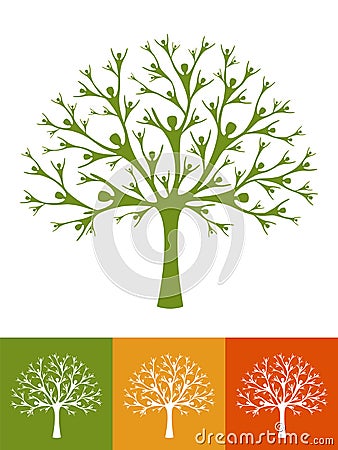 Human Tree Stock Images - Image: 28303494