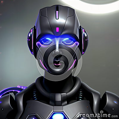 Humanoid Robot. Extremely Detailed And Realistic High Resolution ...
