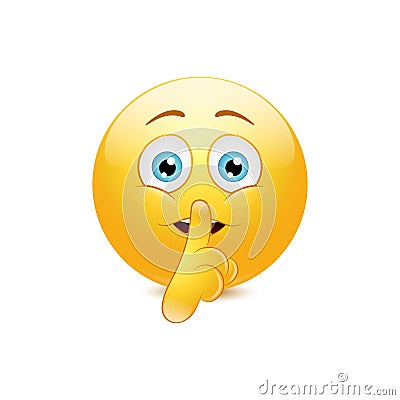 Emoticon Saying No With His Finger Stock Photos - Image: 38348413