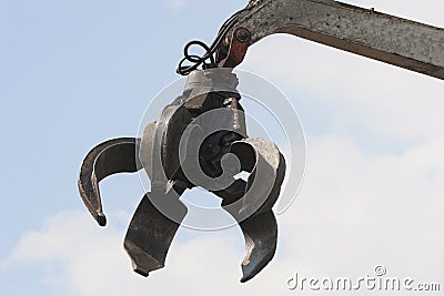 Hydraulic Grabber Stock Photo - Image: 1055140