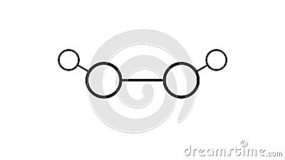 Hydrogen Peroxide Molecule, Structural Chemical Formula, Ball-and-stick ...